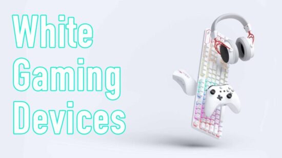 おしゃれなゲーミングデバイス(ホワイト/白色系)おすすめ一覧！デスクを白で統一しよう