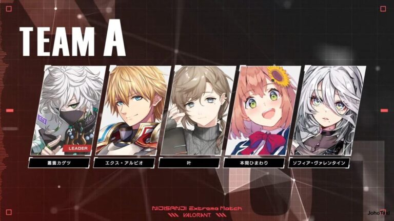 『NIJISANJI Extreme Match / VALORANT』のメンバー・概要まとめ 【にじEXヴァロ】