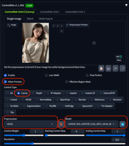 【Stable Diffusion】ControlNet・Cannyで同じポーズを生成しよう 使い方まとめ